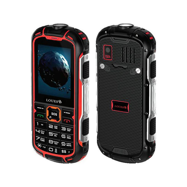 LOUES DD Мобильный телефон Полевой кнопочный телефон мобильный телефон ...
