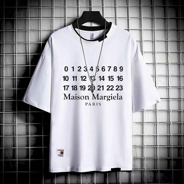Футболка MAISON MARGIELA, размер 50, цвет белый - купить по выгодной ...