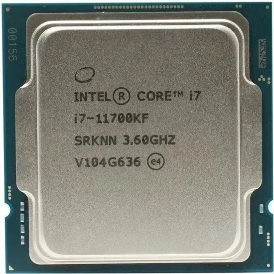 Процессор Intel Core i7 11-го поколения, OEM (без кулера), 8 яд., 3.6 ...