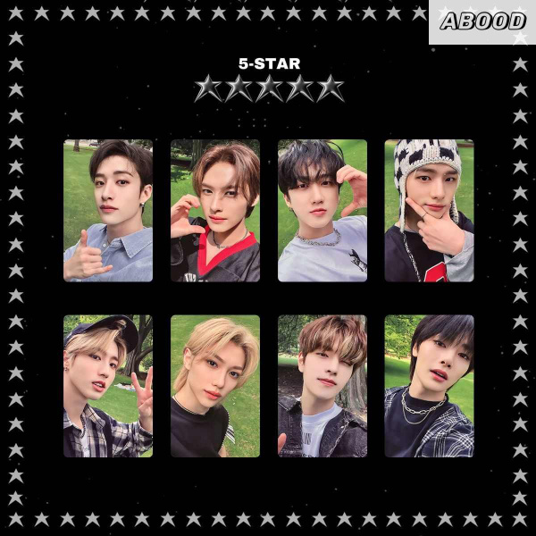 Stray Kids карточки SKZ Коллекционные фотокарточки FIVE-STAR альбом ...
