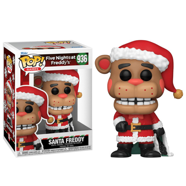 Фигурка Funko POP Santa Freddy Holiday из игры Five Nights at Freddy's ...