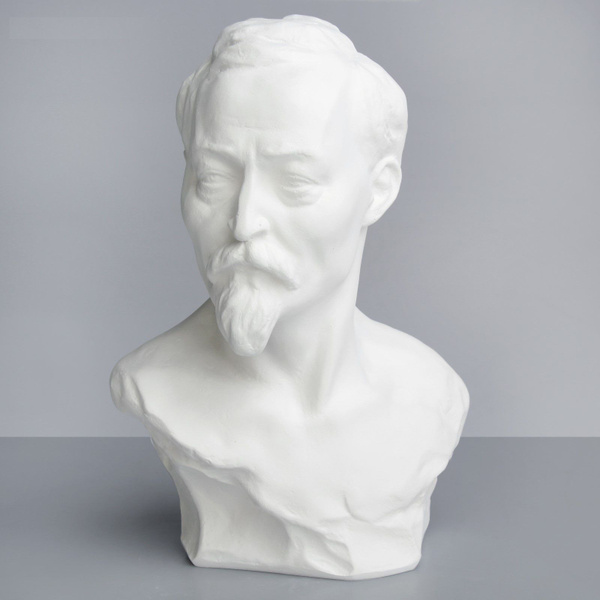 Гипсовая фигура известные люди: Бюст Дзержинского, 17 x 12 x 24 см ...