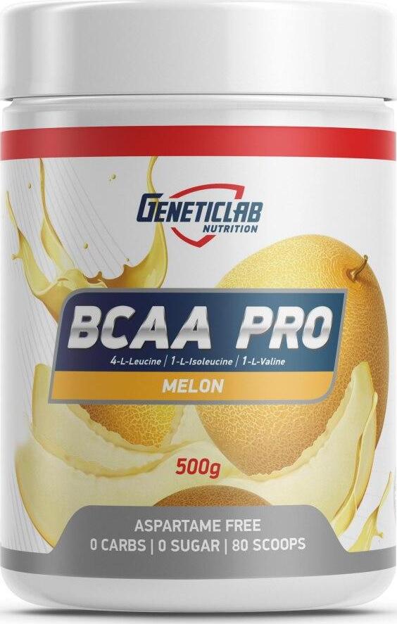 Аминокислоты Geneticlab "BCAA Pro", дыня, 500 г — купить в интернет ...