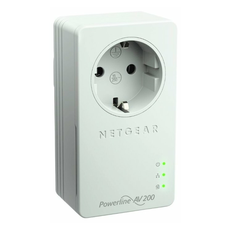 PLC адаптер NetGear Powerline AV+ 200 Nano — купить в интернет-магазине ...