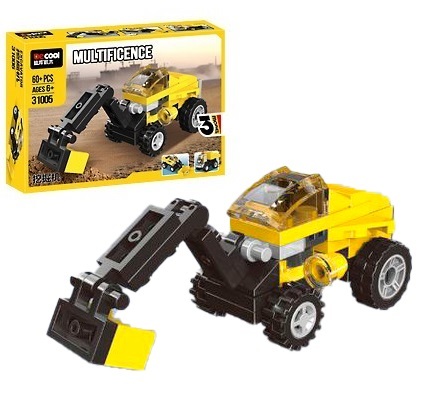 Конструктор Technic Decool - Экскаватор / Детский набор для мальчиков на 60 деталей, 6+ — купить ...