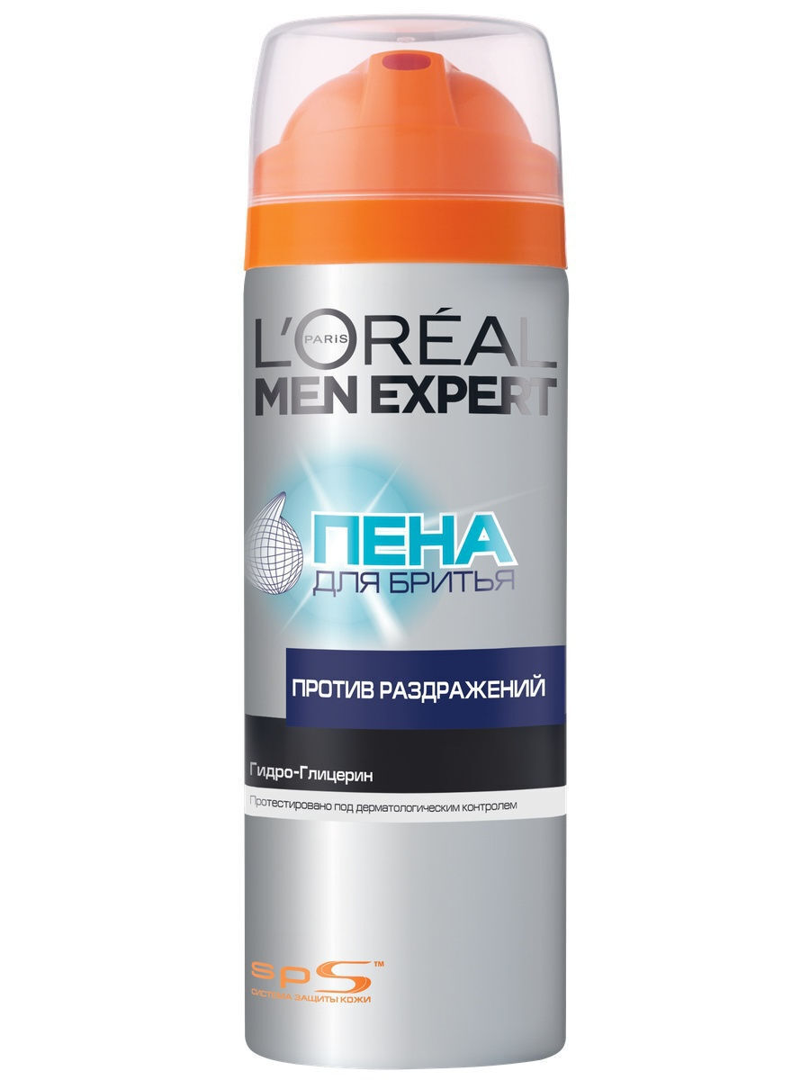 L'Oreal Пена для бритья Men против раздражения, 200мл — купить в ...