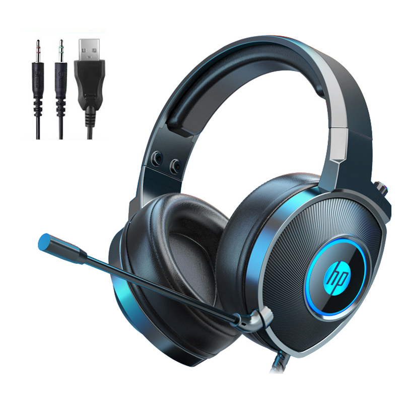 наушники игровые HP DHE 8088 микрофон / 4 динамика - купить по выгодной ...