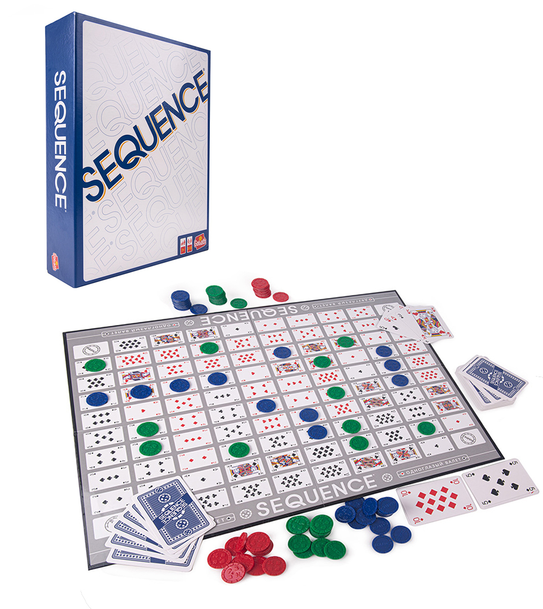 Настольная игра Sequence — купить в интернет-магазине OZON с быстрой ...