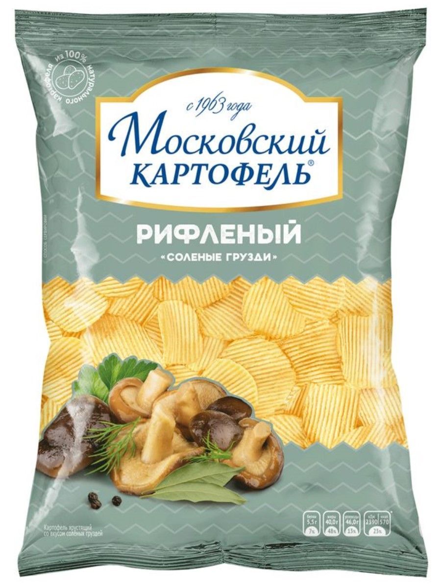 Чипсы Московский картофель – купить в интернет-магазине OZON по низкой цене
