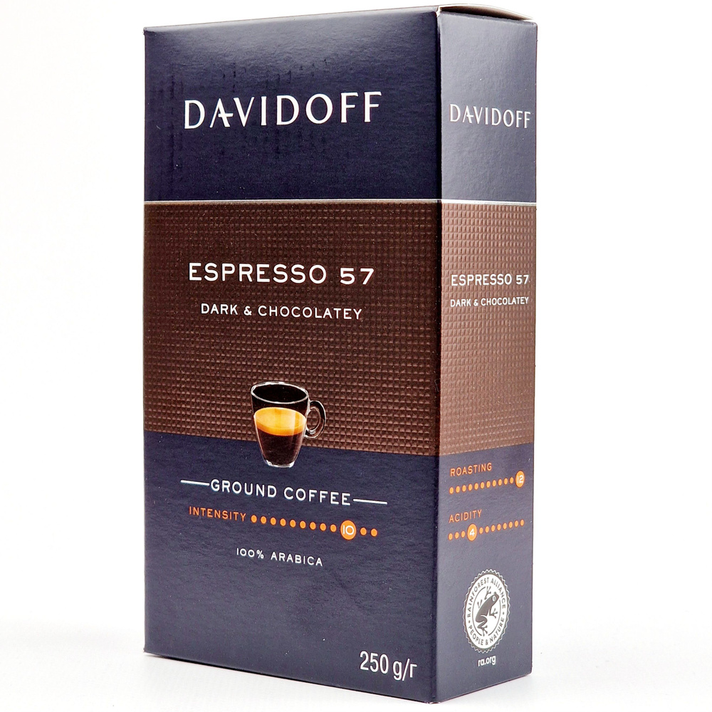 Кофе молотый Davidoff Espresso 57, 250 г - купить с доставкой по ...