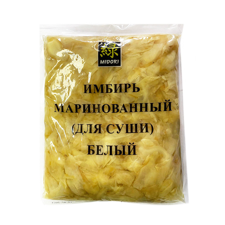 Имбирь маринованный белый Мидори, 1 кг — купить в интернет-магазине ...