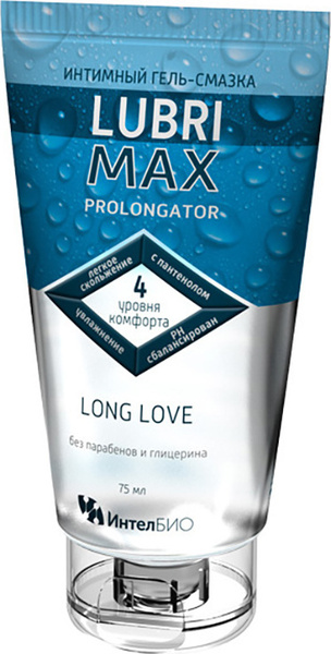 Интимный гель-смазка Lubrimax prolongator 75 мл - купить с доставкой по ...