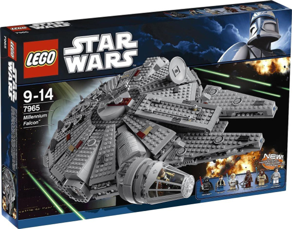 LEGO: Звездные войны "Сокол Тысячелетия" 7965 купить на OZON по низкой ...