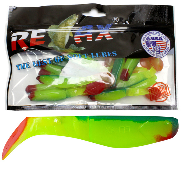 Силиконовая приманка для рыбалки - Риппер RELAX TERMINATOR 3" (7,5 cm ...