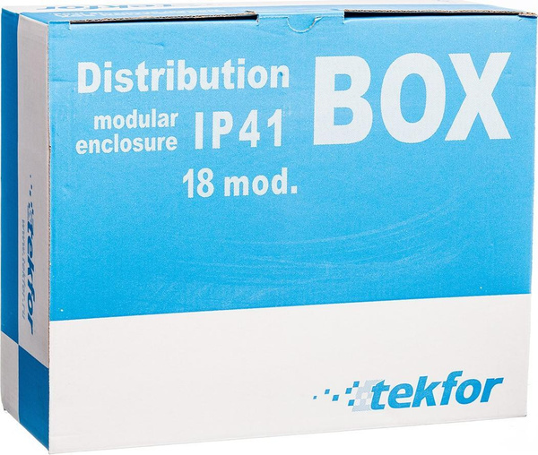 Щит навесной Tekfor CNN 40-18-1 18 модулей белая дверца IP41 - купить по выгодной цене в ...