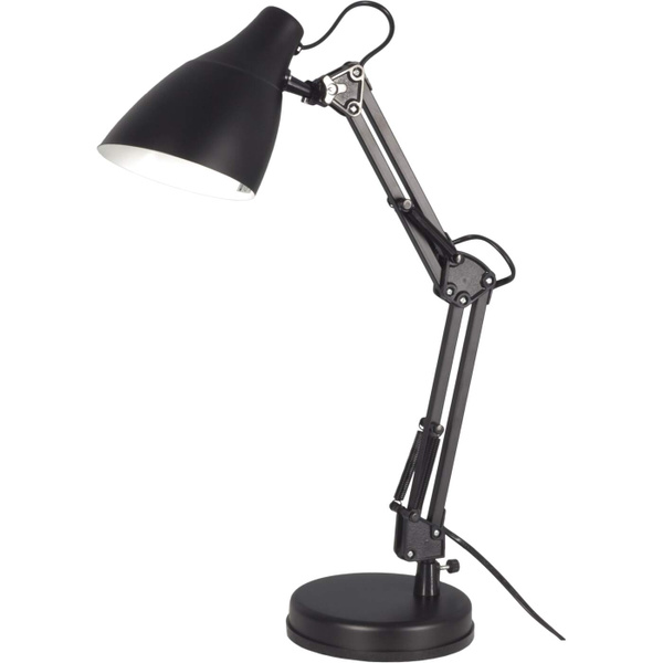 Светильник настольный, Arrow KD-331, 1хЕ27х40 Вт, цвет чёрный, металл и ...