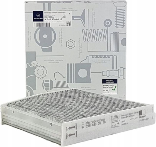 Фильтр салонный Mercedes-Benz A 246 830 00 18 - купить по выгодным ...