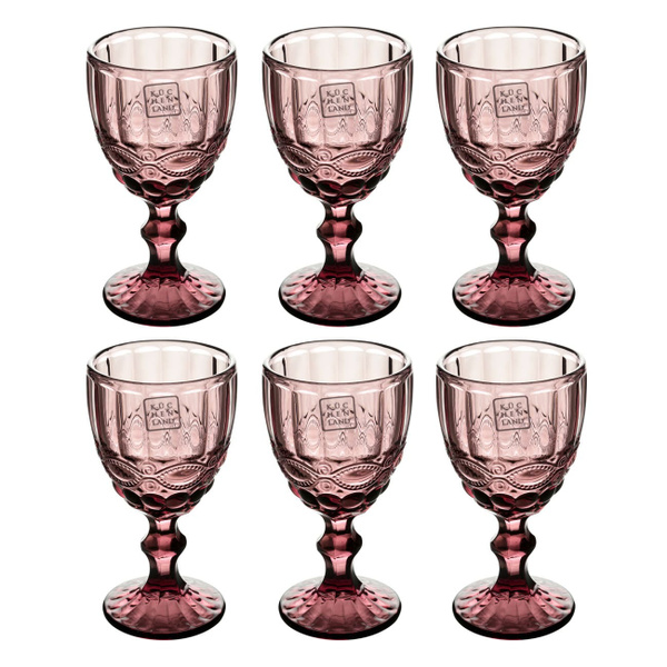 Набор бокалов Kuchenland для красного вина, 320 мл - купить по низким ...