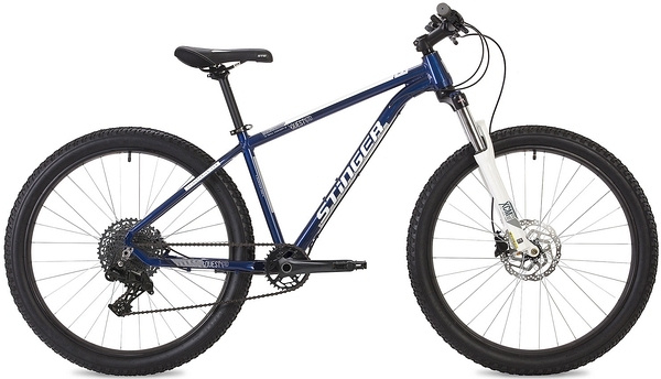 Велосипед Stinger 27.5"+ QUEST STD 18"; синий купить на OZON по низкой цене (299911604)