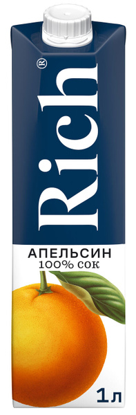 Сок Rich Апельсиновый, 1 л - купить с доставкой по выгодным ценам в интернет-магазине OZON ...