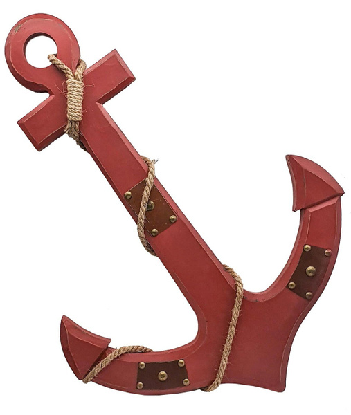 Декоративный якорь"Old RED" (60*40см) купить на OZON по низкой цене ...