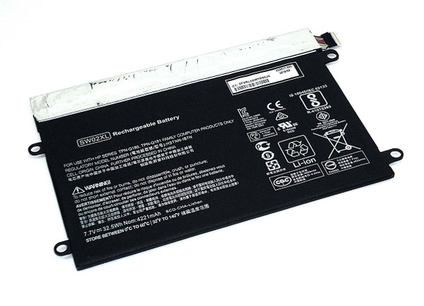 Аккумуляторная батарея для ноутбука HP X2 210 G2 (SW02XL) 7.7V 4221mAh ...