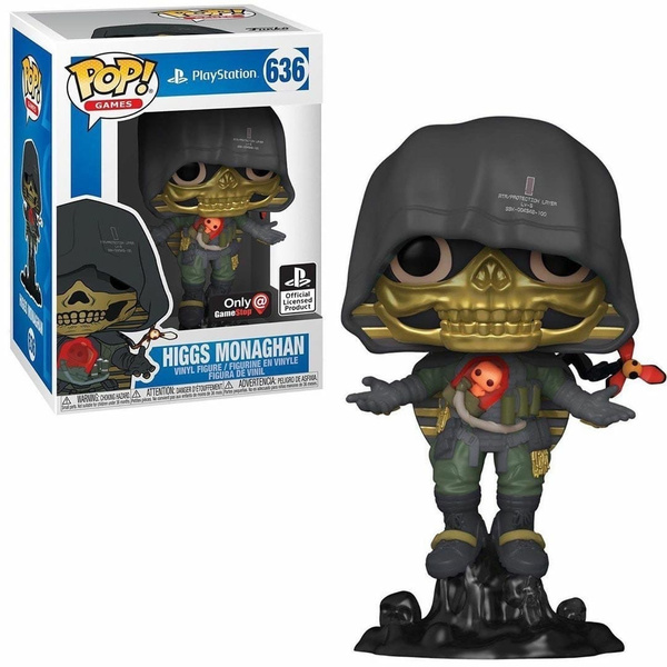 Фигурка Funko POP! DEATH STRANDING Higgs Monaghan (Стикер GameStop ...
