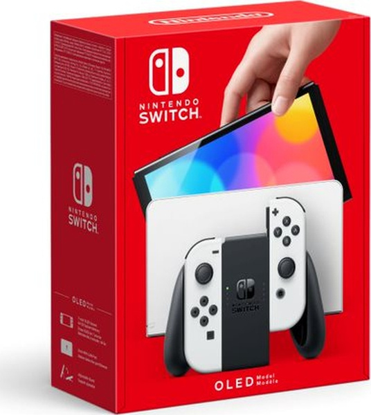 Игровая приставка Nintendo Switch - OLED-модель (белая) купить на OZON ...