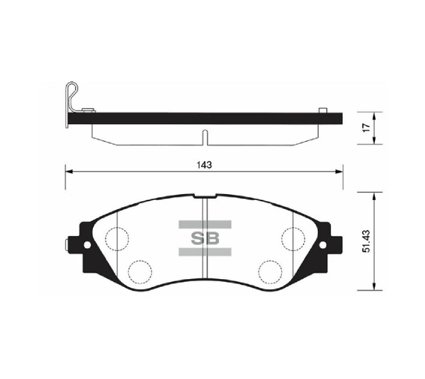 Колодки тормозные Sangsin Brake SP1102 Передние - купить по низким ...