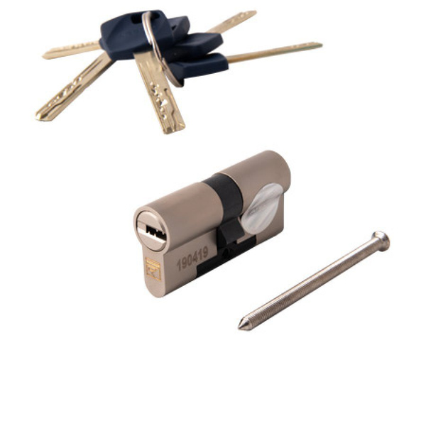 Цилиндровый механизм Apecs Premier XR-60-NI никель / цилиндр замка купить по низкой цене с ...