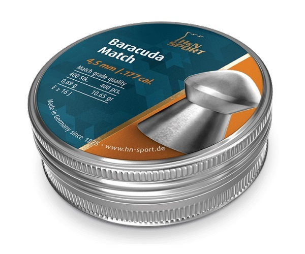 Пули H&N Baracuda Match 4,52 мм, 0,69 грамм, 400 штук - купить с ...