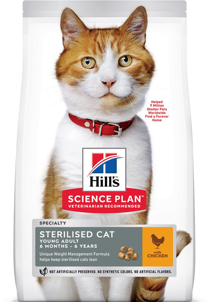 Сухой корм Hill's Science Plan для взрослых стерилизованных кошек и ...
