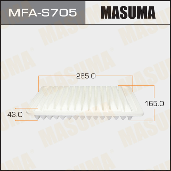 Фильтр воздушный Masuma MFA-1094 - купить по выгодным ценам в интернет ...