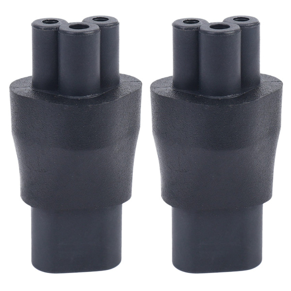 2x Iec 320 C5 3 контактный гнездовой разъем на C8 2 контактный штекерный адаптер питания купить