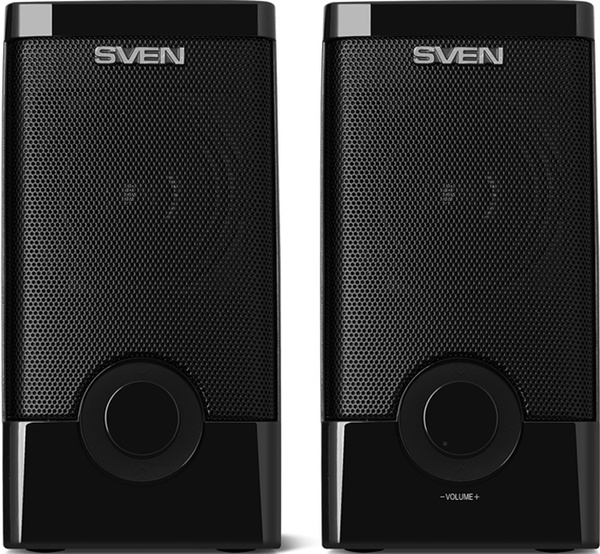 Колонка для компьютера или ноутбука Sven 318 (черный) - купить с доставкой по выгодным ценам в ...