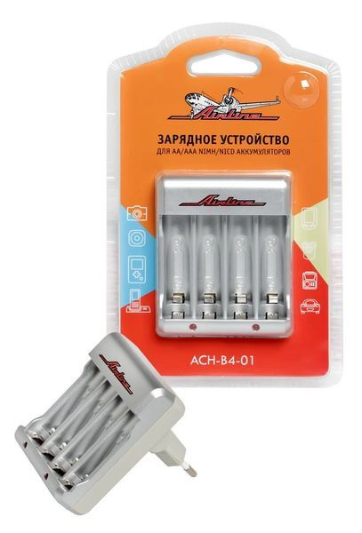 Устройство зарядное для аккумуляторов Aa Aaa Nimh Nicd Airline Ach