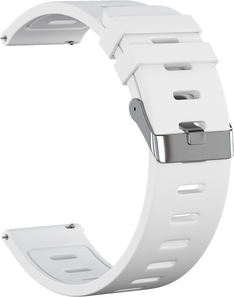 Ремешок силиконовый GSMIN Blow Light 20 для Amazfit GTS 2e (Белый ...
