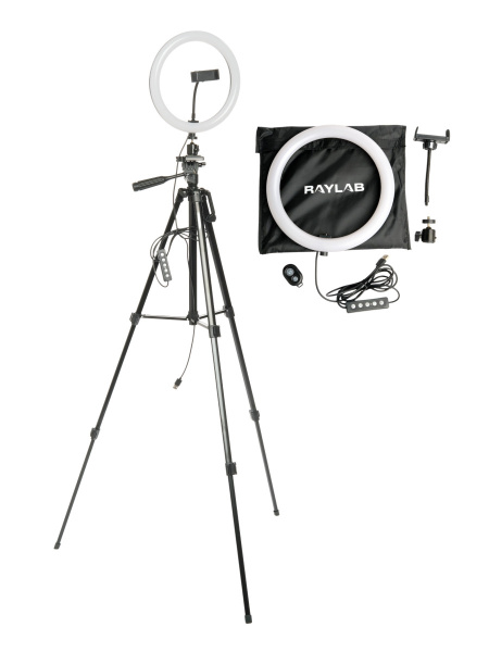 Кольцевая лампа Raylab RL-0310 Kit со штативом и пультом - купить с ...
