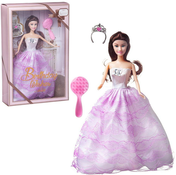 Кукла Junfa Atinil Мой первый бал, 28 см, WJ-21532/сиреневое - купить с доставкой по выгодным ...