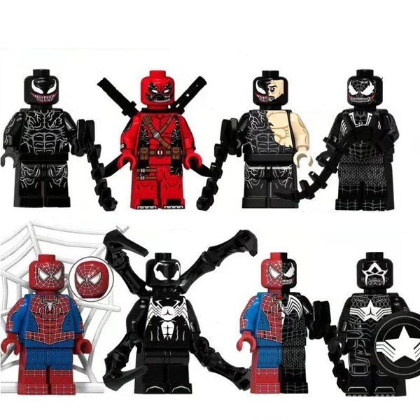 Набор минифигурок фигурок Человек Паук Веном / Venom совместимы с ...