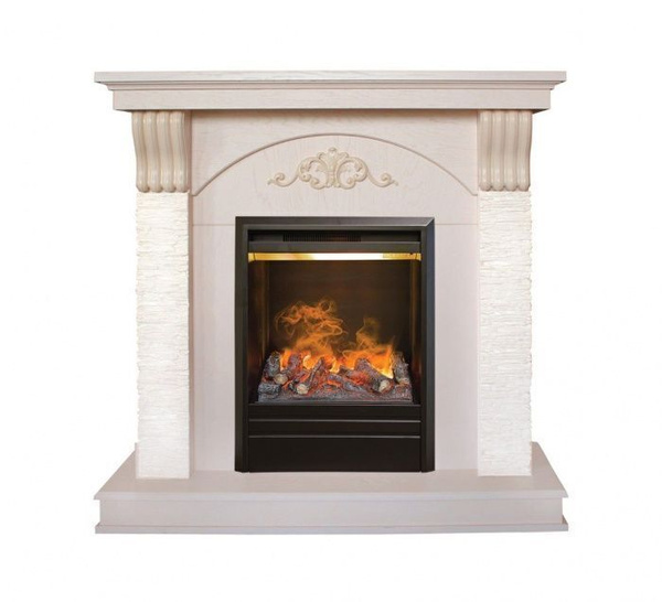 Камин RealFlame Corfino WT с Olympic 3D, Напольная установка - купить ...