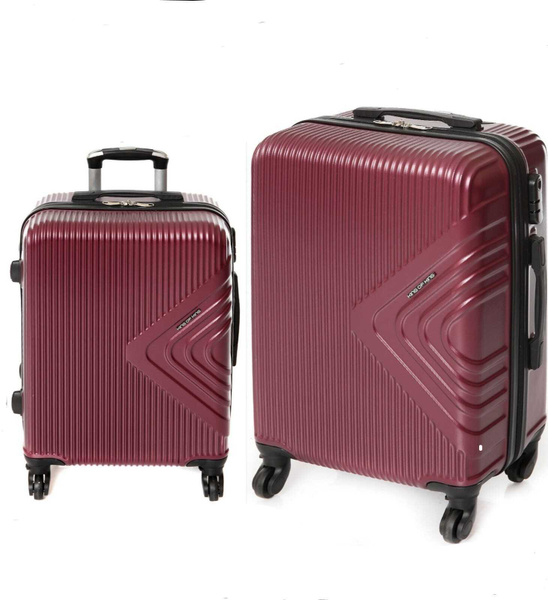 Feybaul Комплект чемоданов ABS пластик 60 см купить на OZON по низкой цене (451811153)