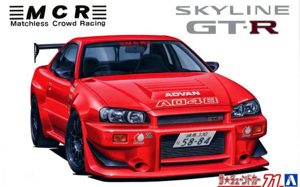 Сборная модель MCR Nissan Skyline GT-R (R34) BNR34 '02 - купить с ...