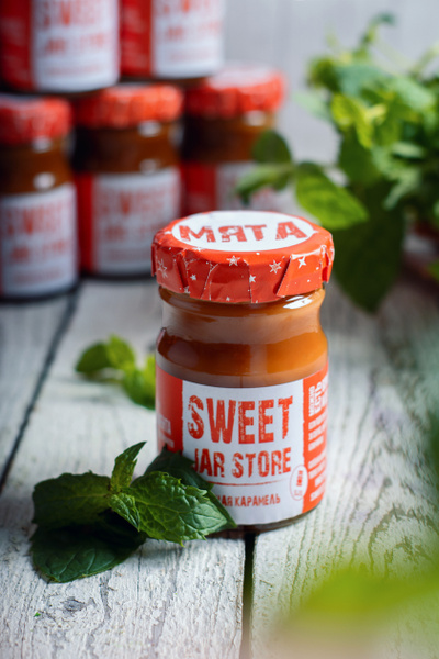 Соленая карамель Sweet Jar Store "Мята" - купить с доставкой по ...