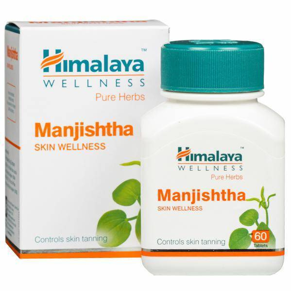Manjishta Himalaya Herbals, экстракт растений Манжишта, комплексная ...