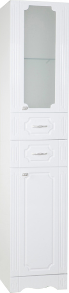 Шкаф-пенал Bellezza Кантри 40 L/R, со стеклом - купить с доставкой по ...