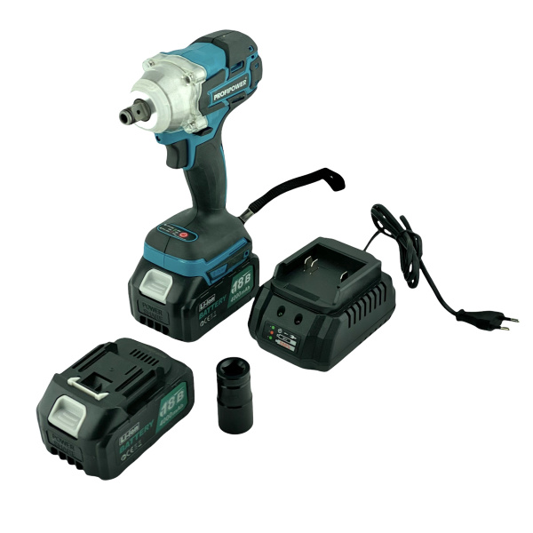 Гайковерт аккумуляторный ударный ProfiPower MKDTW -18V - купить в интернет-магазине OZON с ...