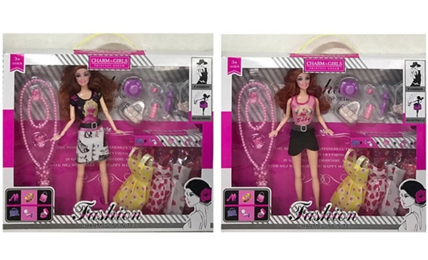 Кукла "Барби" с платьями и аксессуарами - купить с доставкой по ...