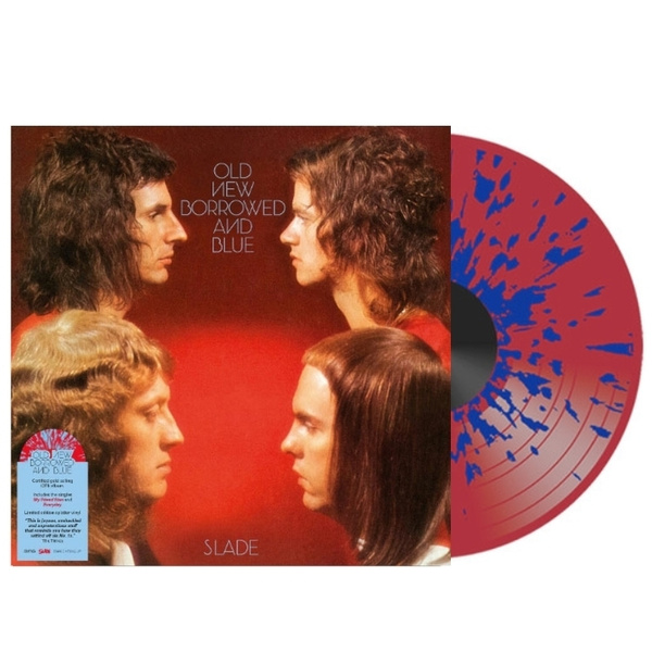 Slade. Old New Borrowed And Blue (LP) Coloured Vinyl. Limited Edition - купить с доставкой по ...