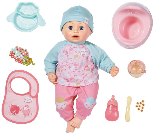 Кукла пупс интерактивная Zapf Creation Baby Annabell 703-601 Бэби ...